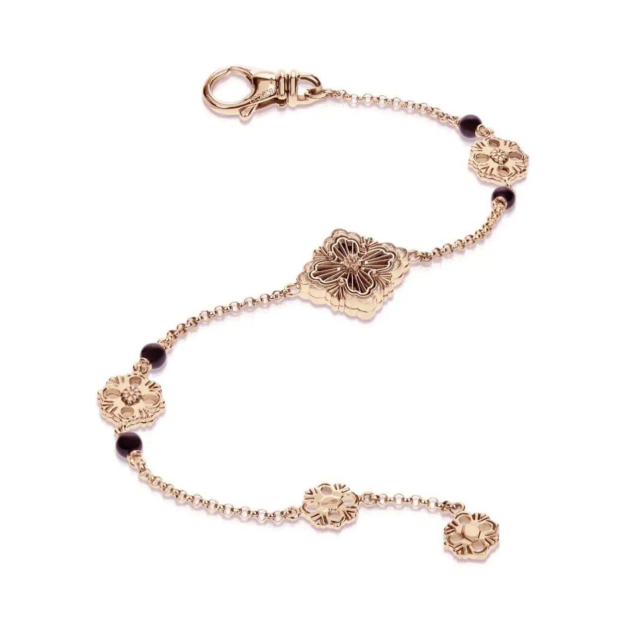 Buccellati - Opera Tulle - Bracelet with Black Onyx, 18k Rose Gold – AF ...