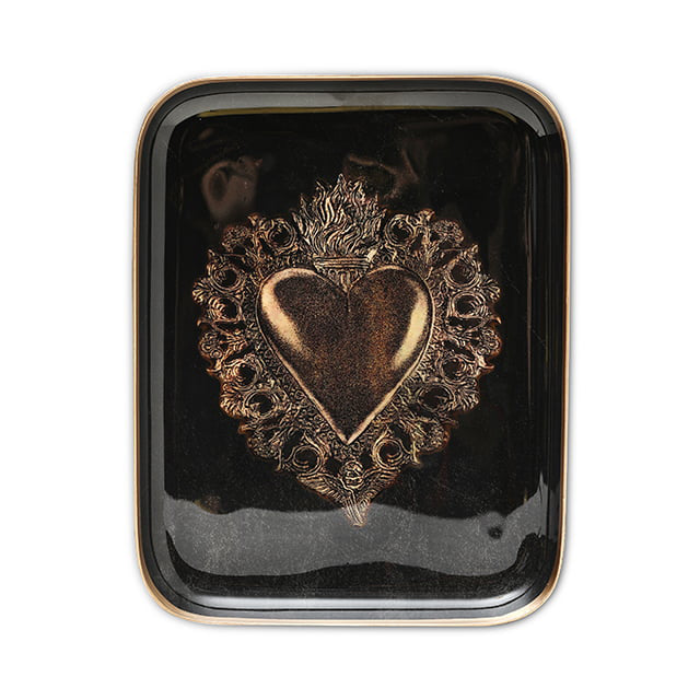 Boncoeurs - Coeur Maria - Enamelled Aluminum Tray, Medium – AF Jewelers